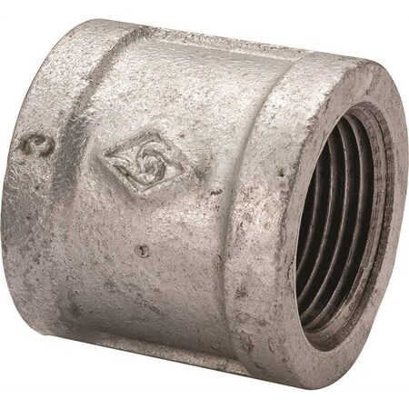 Worldwide Sourcing Coupling Malleable Galv 1/2 21-1/2G | Zoro