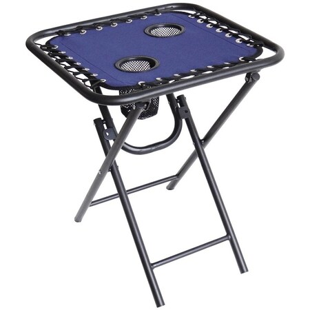 Seasonal Trends Table Folding Bungee 18In Navy T5S18FR1BKOX60 | Zoro