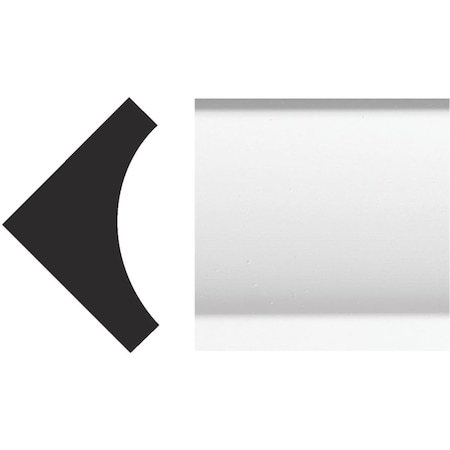 Royal Inside Corner White Pvc 8Ft 5073487 | Zoro