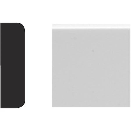 Royal Screen Trim White Pvc 1/4X8Ft 5074957 | Zoro