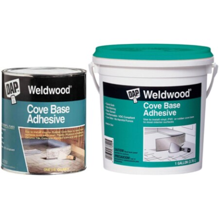 Dap Adhesive Cove Base Intr Gallon 25054 | Zoro
