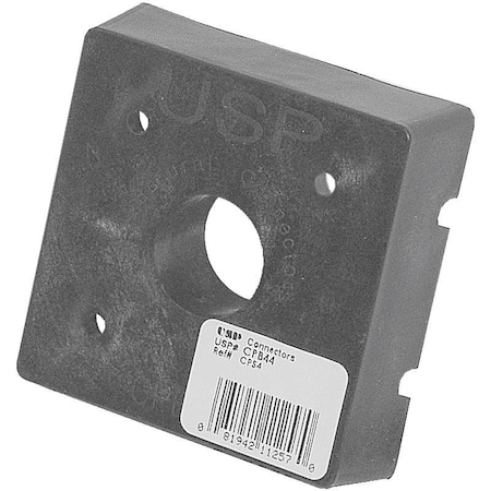 Mitek Post Base 4X4In Cmpst Elevated CPB44 | Zoro