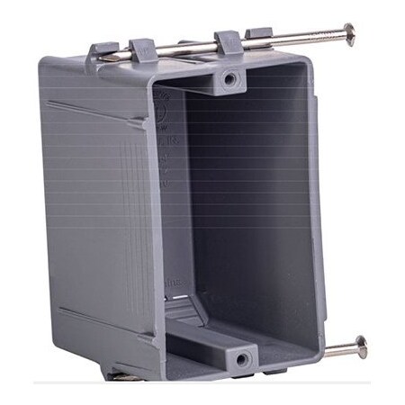 Ecm Industries Electrical Box, 18 cu in, New Work Outlet Box Type, 1 ...