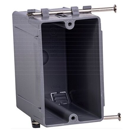 Ecm Industries Electrical Box, 22 cu in, New Work Outlet Box Type, 1 ...