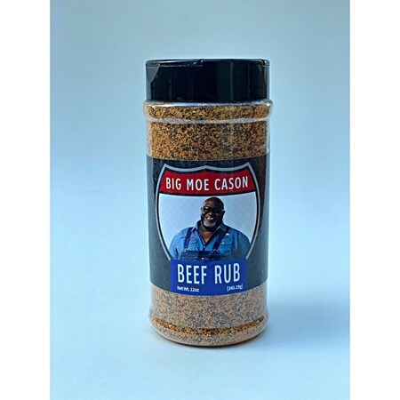 Big Moe Cason BBQ RUB BEEF BOTTLE 12OZ MOEBEEF | Zoro