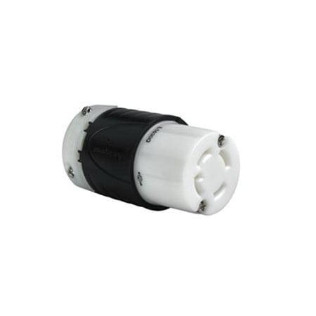 Pass & Seymour Legrand Turnlok Locking Connector, 30 A, 480 VAC, NEMA ...