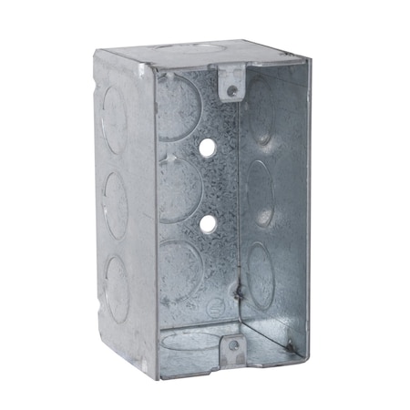 Bell Electrical Box, 16.5 cu in, Handy Box Type, 1 Gang, Steel ...