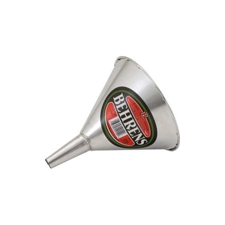 Behrens Mfg Funnels 3-Qt Tin Funnels BF60 | Zoro