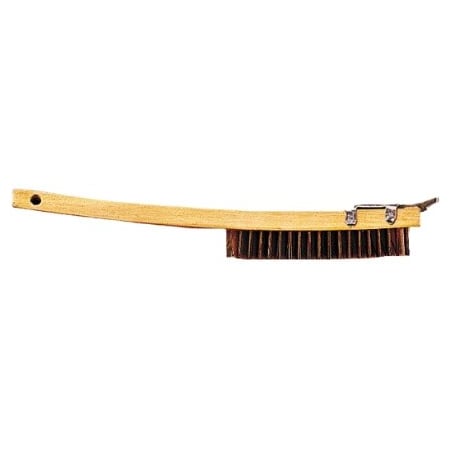 Linzer WIRE BRUSH 3 X 19 LONG HANDLE W/SCRAPER 305SC | Zoro