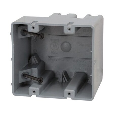 Madison Electric Products. Electrical Box, 38 cu in, Device Box Type, 2 ...