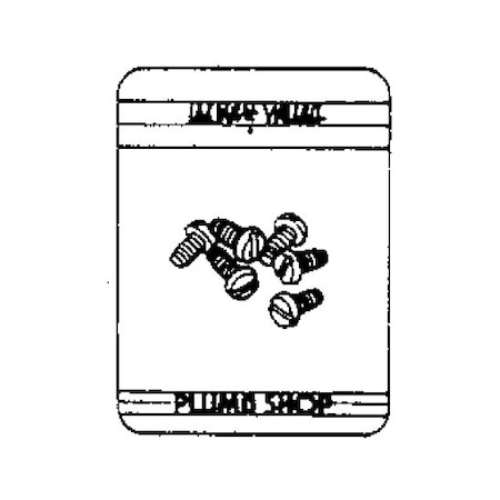 Ldr Industries Faucet Bibb Screw Assortment 1/Crd 5004140 | Zoro