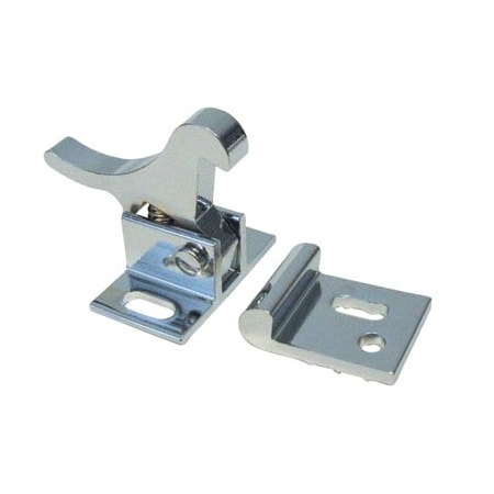 Epco Extra Heavy Duty Elbow Catch Polished Nickel 1018-N | Zoro