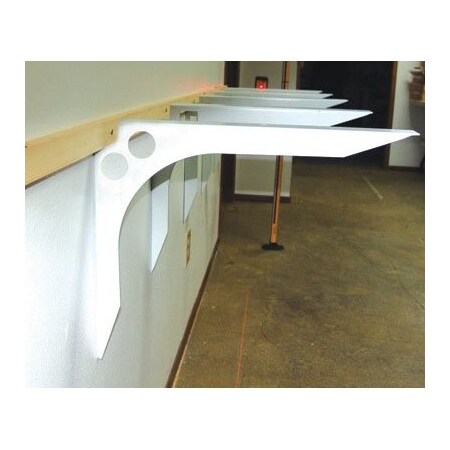 Fastcap Speed Brace Shelf Bracket 21 in. X 28 in. Black SB21X28BL | Zoro