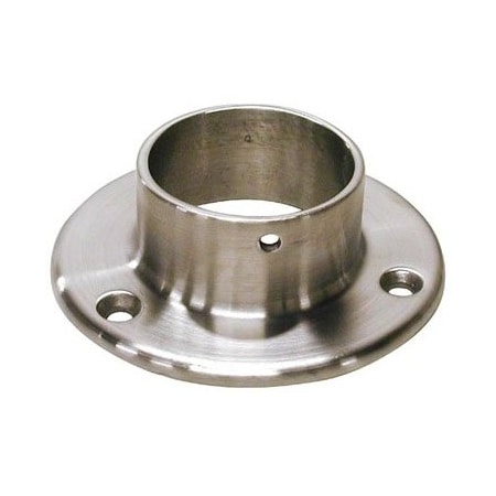 Lavi Industries Lavi 2 in. Satin Solid Stainless Steel Wall Flange 44 ...