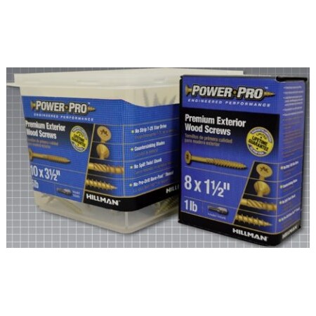 Power Pro SCREW STAR DECK 10X3-1/2 1000HR 967781 | Zoro