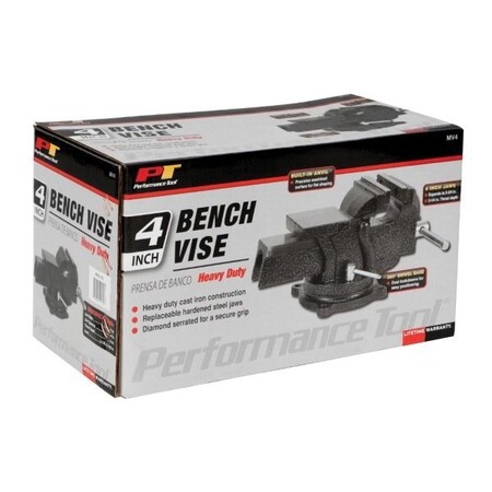 Wilmar BENCH VISE, 4 in. MACHINIST MV4 | Zoro