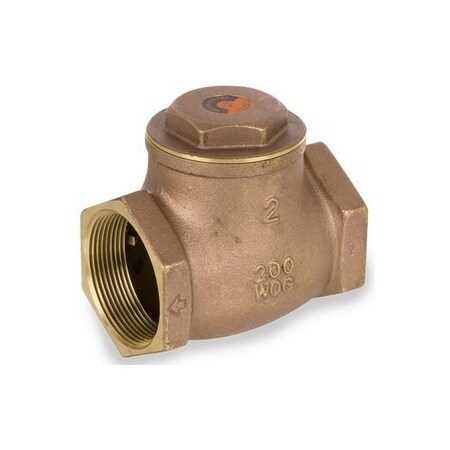 Smith-Cooper Check Valve, 2 in. Ips Swing 01739191N | Zoro