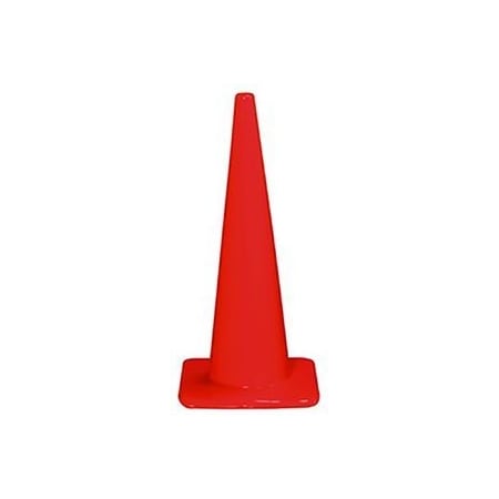 3M Safety Cone, 28 in. Orange, Pvc 90129 | Zoro