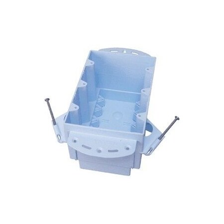 Cantex Electrical Box, 74 cu in, Outlet Box Type, 3 Gangs, PVC EZ74TN ...