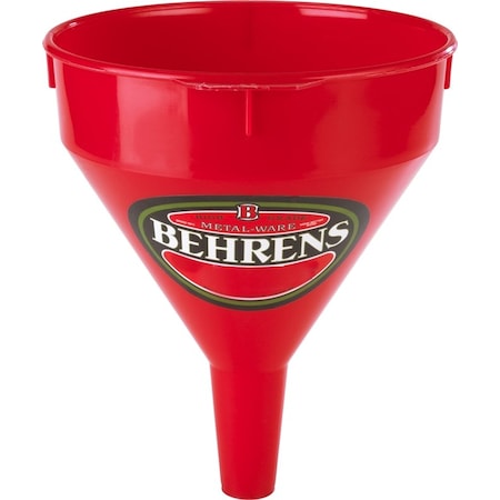 Behrens Mfg Funnel, 1-Pt Plastic 112 | Zoro