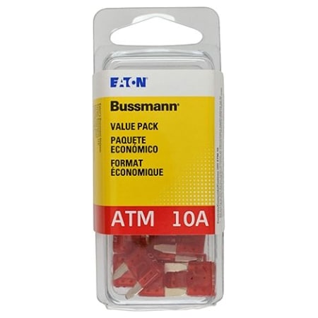 BUSSMANN 15A Automotive Fuse, Fast-Acting, 7/16 in width, Blade body ...