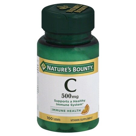 Natures Bounty Vitamin C 500, 100PK 125607 | Zoro