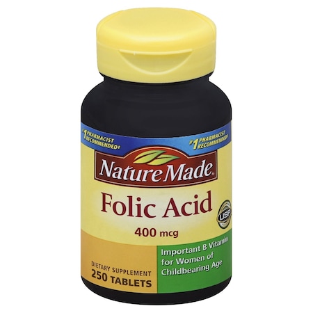 Nature Made Folic Acid 400Mg Tab 206784 | Zoro