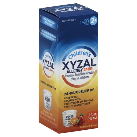 Xyzal Children's Oral Solution 5z 230200 | Zoro