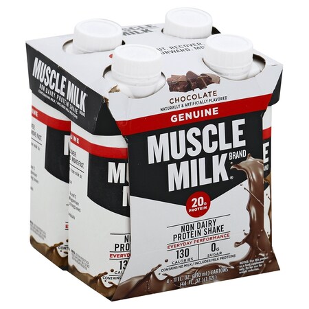 Muscle Milk Muscle Mlk Ready To Drink Sup Chocolate 4/11z 542806 | Zoro