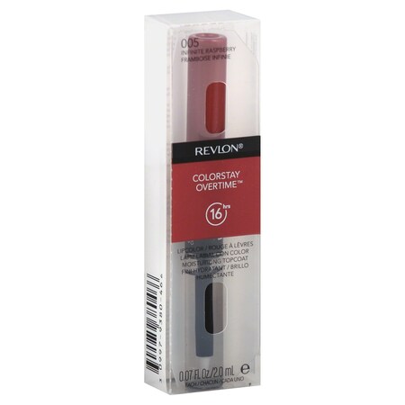 Revlon REV Colorstay Overtime Lipcolor 220 Infinite Raspberry .07fl oz ...