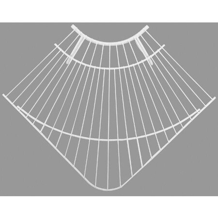 Closetmaid TotalSlide Wire White Closet Corner Shelf 598000 | Zoro