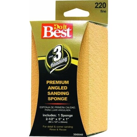 Ali Seamless-Edge Angled Sanding Sponge 306840 | Zoro