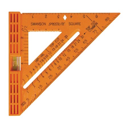 Swanson Tool Co Squares Speedlite Grey Level T0111 | Zoro