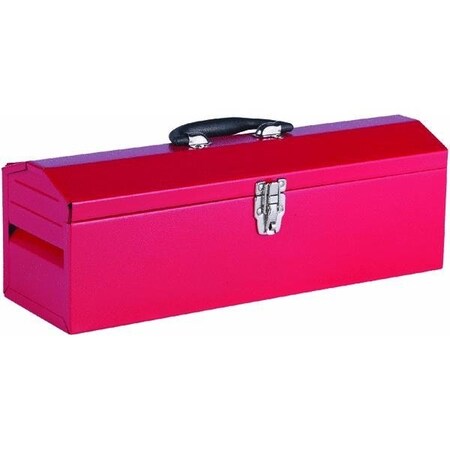 Do It Best Tool Box, Steel, Red, 19 in W x 6-1/2 in D x 6 in H 339084 ...