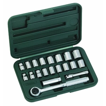 Allen 20-Piece 3/8 Drive SAE/Metric Socket Set 19251 | Zoro