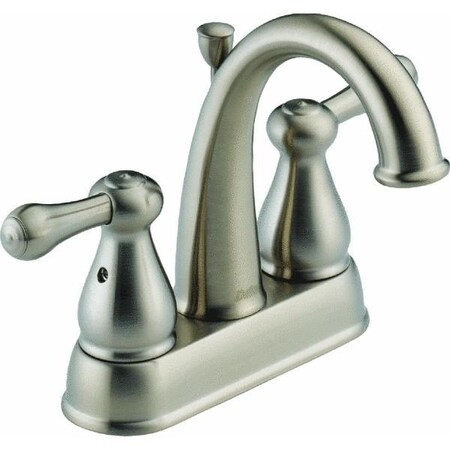 Delta Faucet Delta 2-Handle Lavatory Faucet With Pop-Up 2575LF-SSMPU | Zoro
