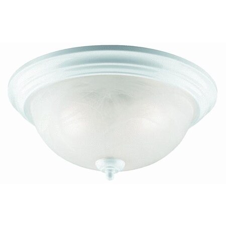 Canarm Home Impressions White Alabaster Ceiling Light Fixture IFM415WH ...