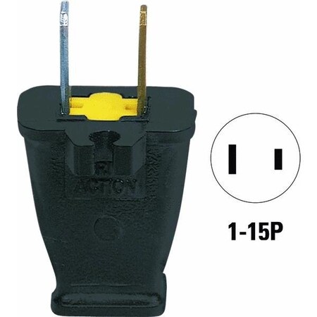 Eaton Wiring Devices 15A Polarized Cord Plug SA940 | Zoro
