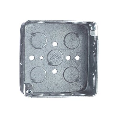 Abb Electrical Box, 21 cu in, Square Box Type, Steel, Square Shape ...