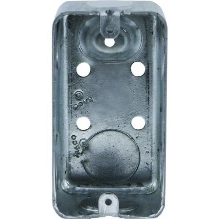 Hubbell Electrical Box, 13 cu in, Handy Box Type, 1 Gang, Steel ...