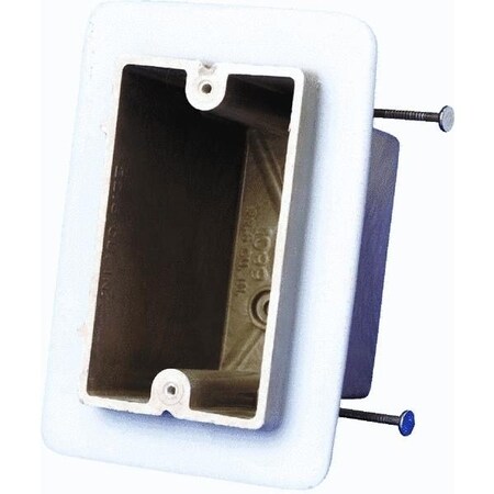 Allied Moulded Products Electrical Box, 22.5 cu in, Outlet Box Type, 1 ...