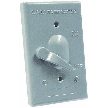 Hubbell Do it Weatherproof Outdoor Switch Cover 5915-1 | Zoro