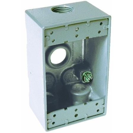 Hubbell Do it Weatherproof Electrical Outdoor Outlet Box 5921-0 | Zoro