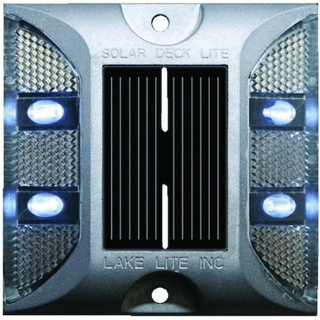 Lake Lite Marine Grade Solar Deck Light LL-SDL-DECK-R | Zoro