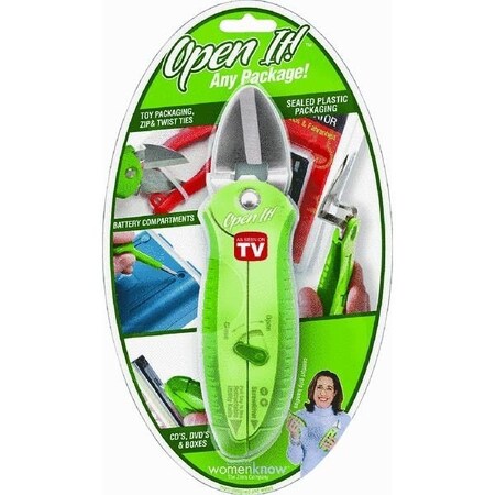 Zibra Open-it 5-in-1 Package Opener Tool - As Seen On TV ZPCOPEN-GR | Zoro