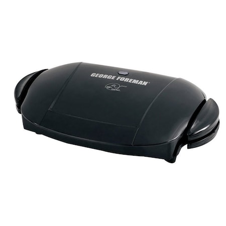 George Foreman Plate and Panini Grill, 6 in W Cooking Surface, 12 in D ...