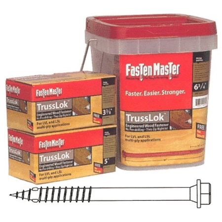 Fastenmaster Trusslok Engineered Wood Fastener FMTSL338-50 | Zoro