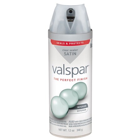 Valspar Premium Enamel Aerosol Clear Finish Spray Paint 410.0085059.076 ...
