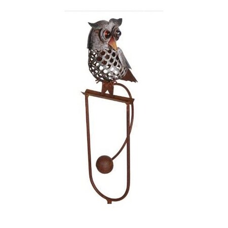 World Source Partners Rocking Perchd Owl Stake WX14330 | Zoro