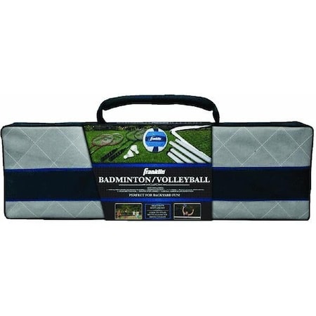 Franklin Sports Industry Halex Combination Volleyball And Badminton Set ...